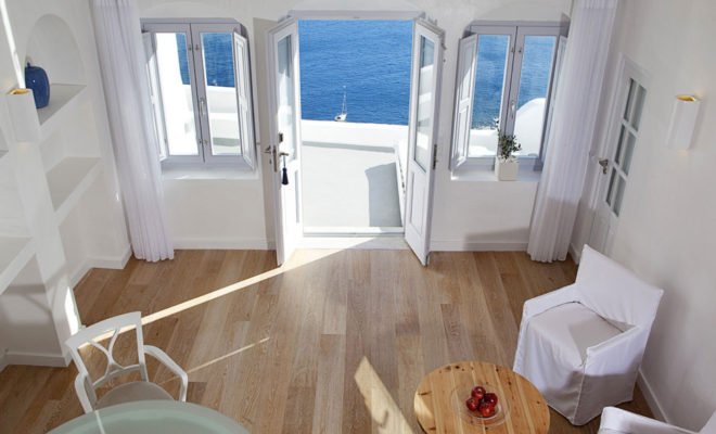 Katikies Hotel & Spa In Santorini, Greece