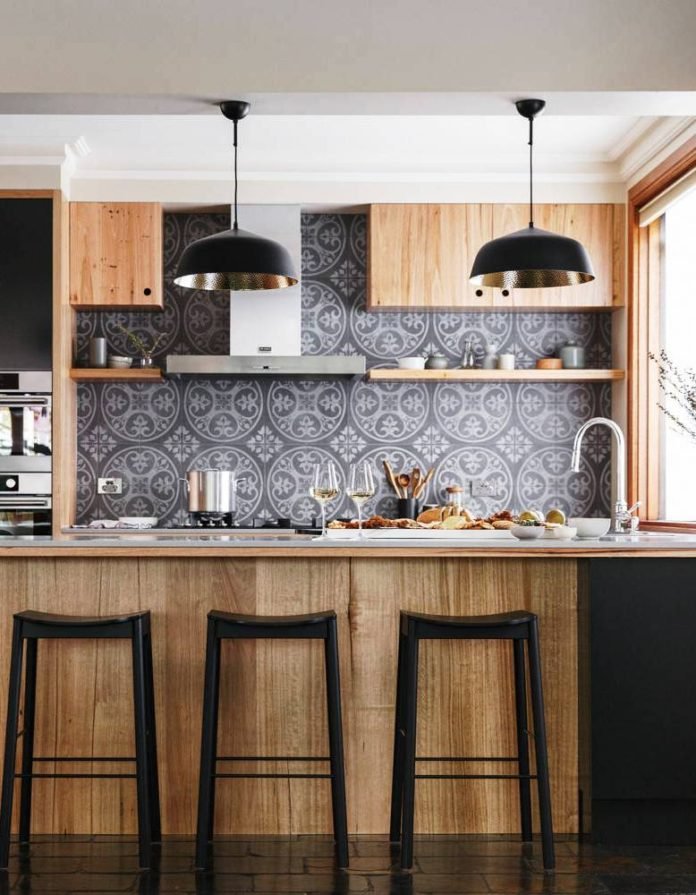 10 Different Style to Decorate Pattern Tiles For Kitchen Design