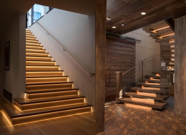35 Amazing Staircase Lighting Design Ideas and Pictures