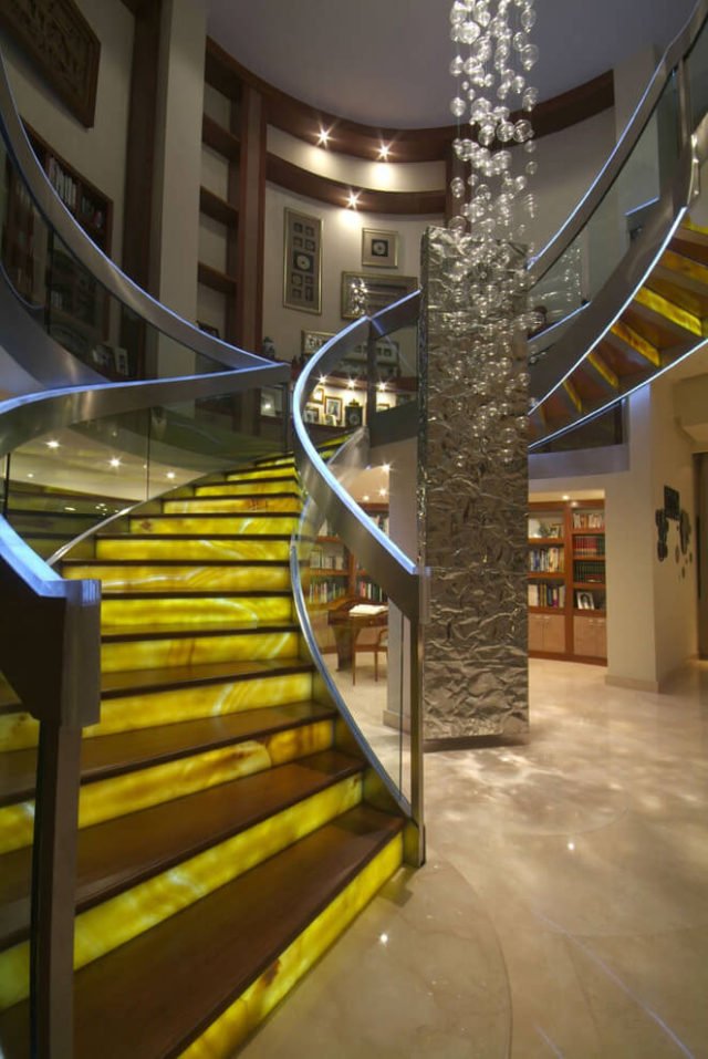 35 Amazing Staircase Lighting Design Ideas and Pictures