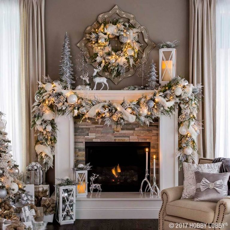 18 Elegant & Stylish Grey Christmas Decoration Ideas