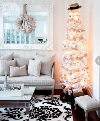 21 White Silver Christmas Decoration That Will Charm You