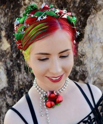 28 Stunning Christmas Hairstyles - Don't Miss Out The Holiday Fun!