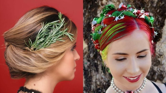 28 Stunning Christmas Hairstyles - Don't Miss Out The Holiday Fun!