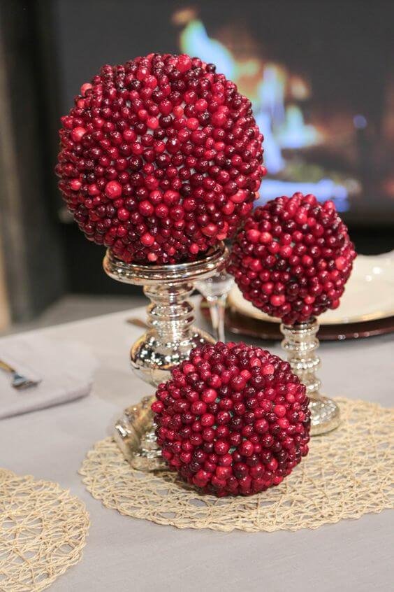 21 Most Amazing Cranberry Christmas Decor Ideas