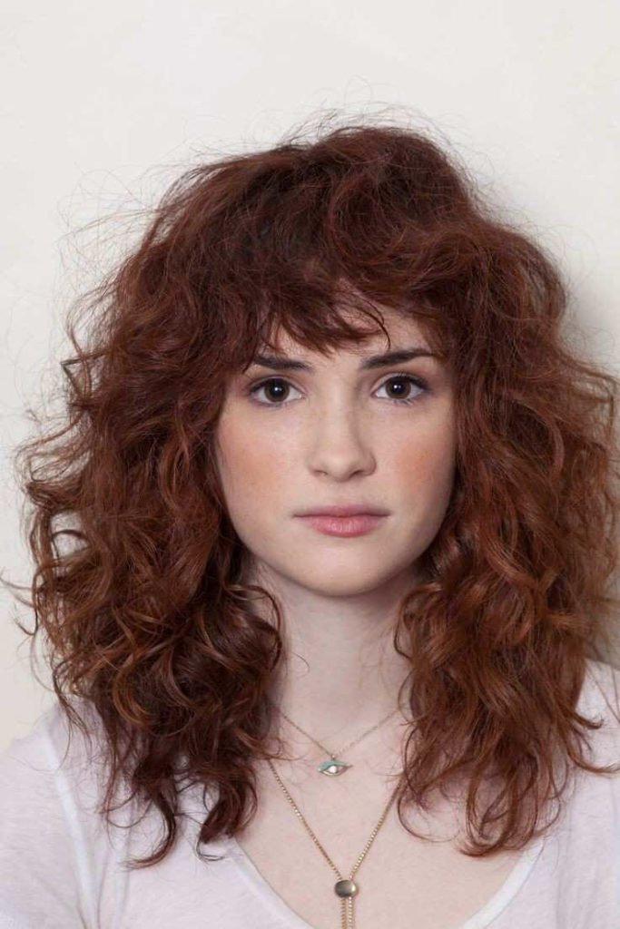 Flaunt Your Curls with These 20 Curly Hairstyles with Bangs