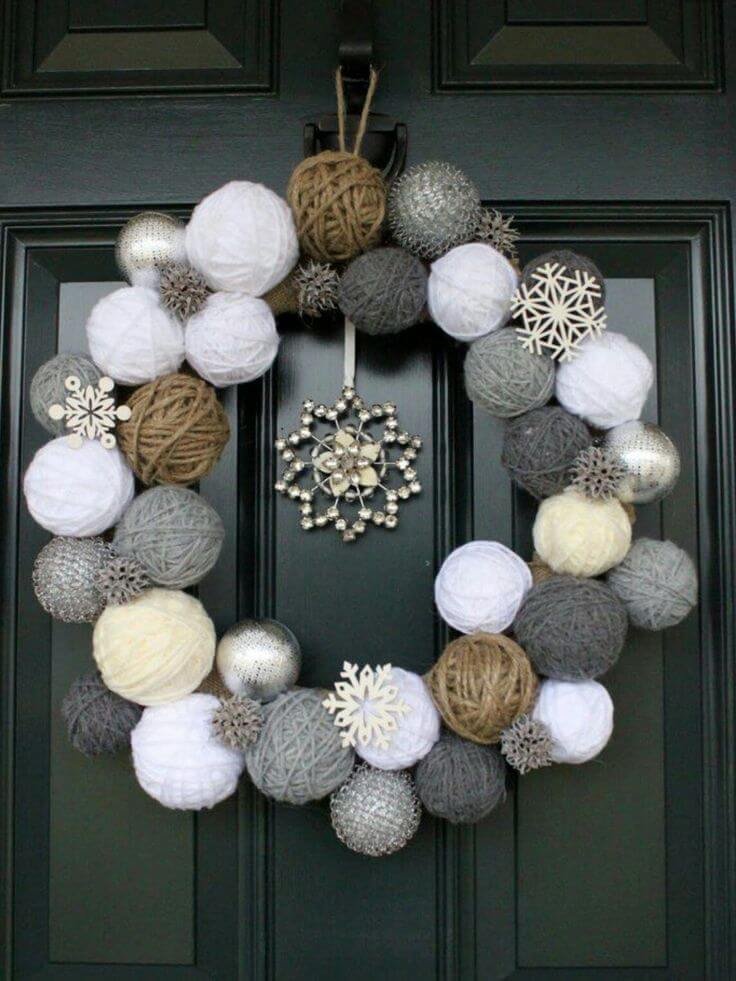 25 Snowball Christmas Decoration Ideas For A Snowy Christmas
