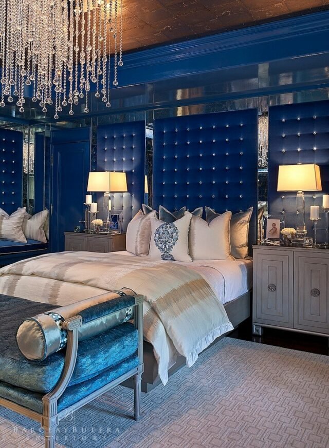 21 Vibrant Yet Serene Bedroom Design In Blue Hues