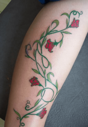 35 Insanely Pretty Vine Tattoo Designs You Cannot Ignore